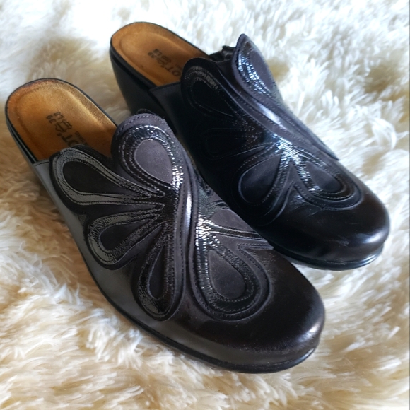 Naot | Shoes | Naot Vtg Leather Suede Clogs | Poshmark